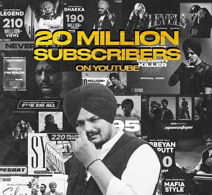 Moose Wala's album 'Moosetape' mints 1 billion streams on Spotify ...